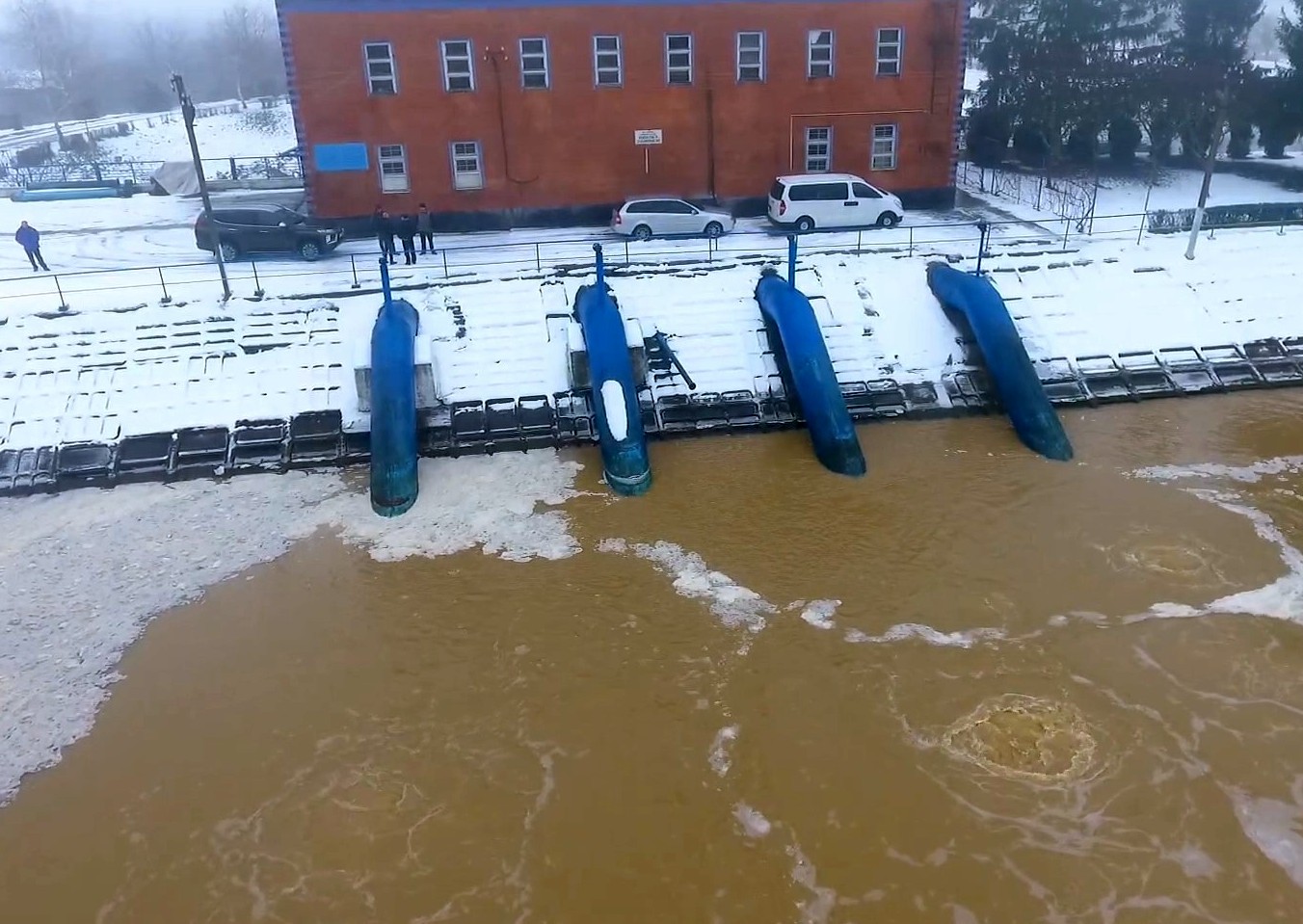 Робота стаціонарних насосних станцій на території Закарпатської області « Басейнове управління